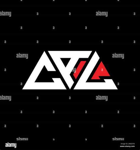 Cal Triangle Letter Logo Design With Triangle Shape Cal Triangle Logo Design Monogram Cal