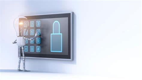 Premium Photo Light Bulb Entering Pin Code