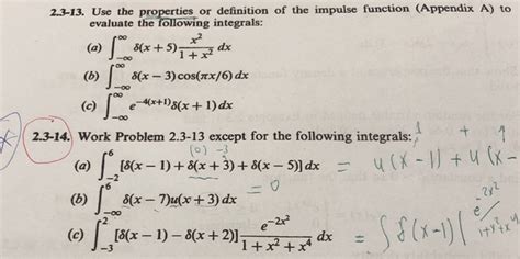Solved 23 13 Use The Properties Or Definition Of The