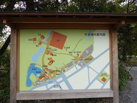 外宮域内案内図 拡大有
