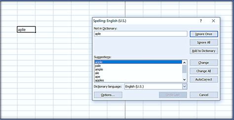 Ms Excel Review Menu