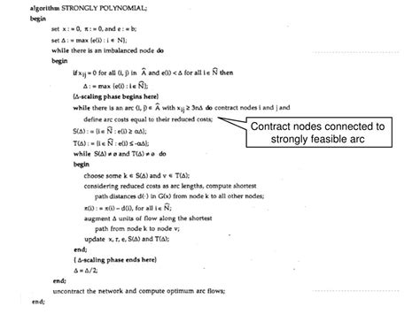 Ppt A Faster Strongly Polynomial Minimum Cost Flow Algorithm James B
