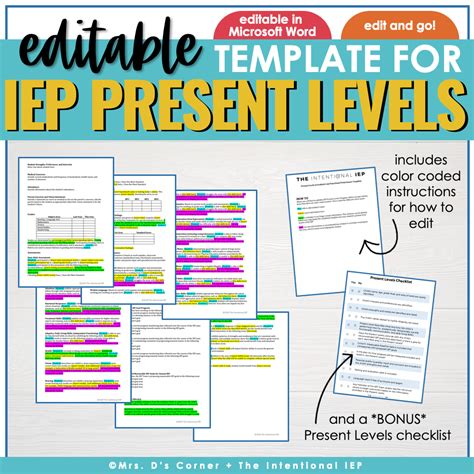Iep Template Word Document What Is An Iep An Overview For Teachers