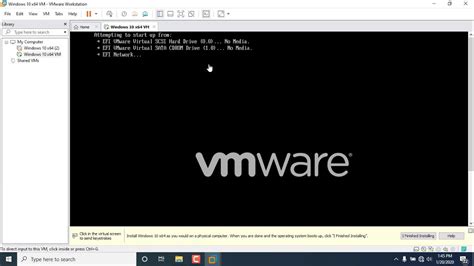 How To Troubleshoot Booting Problem Of Windows In VMWare Workstation EFI Virtual SCSI No