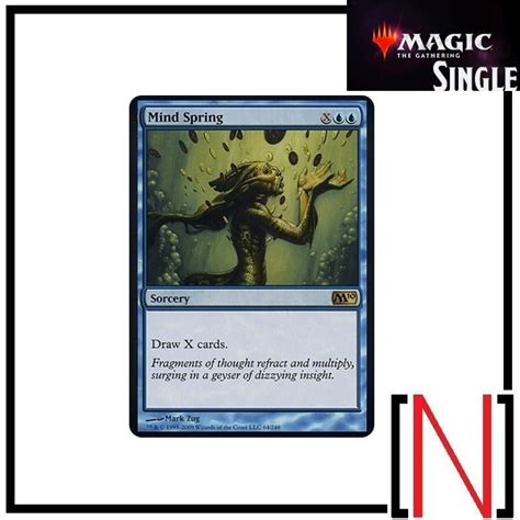 [mtg][single][m10] Mind Spring ระดับ Rare [ภาษาอังกฤษ] Shopee Thailand
