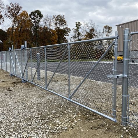 Chain Link Rolling Gate De Haus Blog