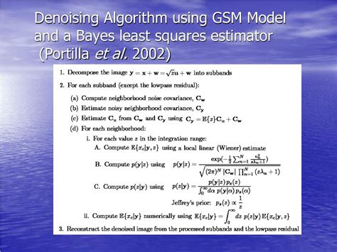 Ppt Wavelets And Denoising Powerpoint Presentation Free Download Id5644317