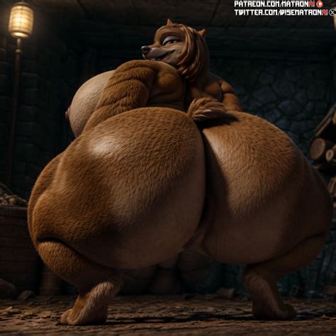 Rule 34 Ai Generated Alpha And Omega Anthro Canine Enormous Ass Eve