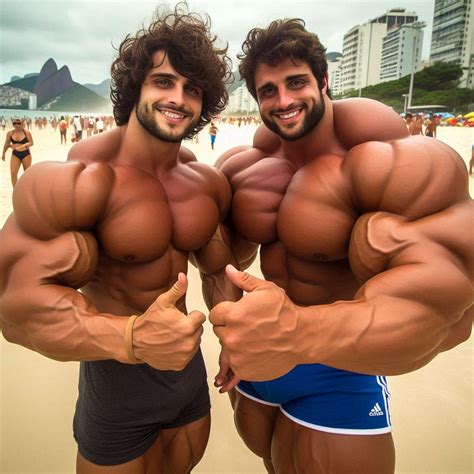 Brazil Muscle Enjoying The Beach In Brazil Thanks To Antoniomatosxd2