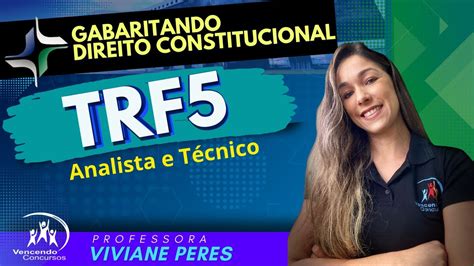 01 Concurso Trf5 Edital Publicado Analista E Técnico Direito