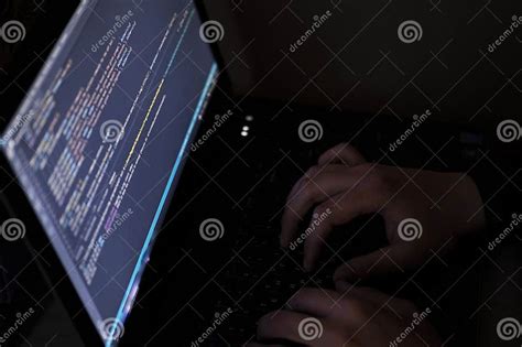 Software Source Code Program Code Code On A Computer Screen The Developer Is Working On