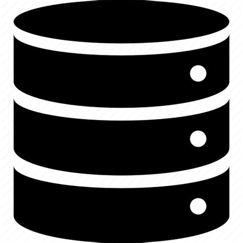 Database Server Storage Technology Device Internet Gadget Icon