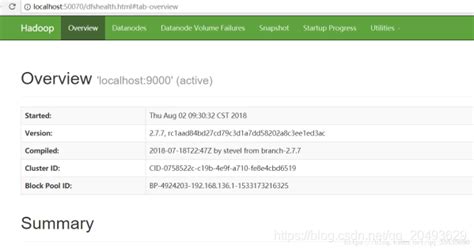 windows安装hadoop windows安装hadoop2 7 csdn博客