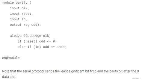 Hdlbitsfinite State Machines 部分（fsm Serial到fsm Serialdp）hdlbits Fsm
