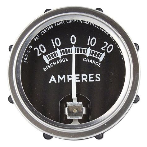 Universal Replacement 20 0 20 Ammeter Gauge The Brillman Company