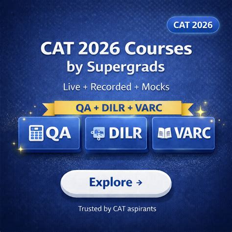 Cat Maths Syllabus 2026 Pdf Download Important Topics