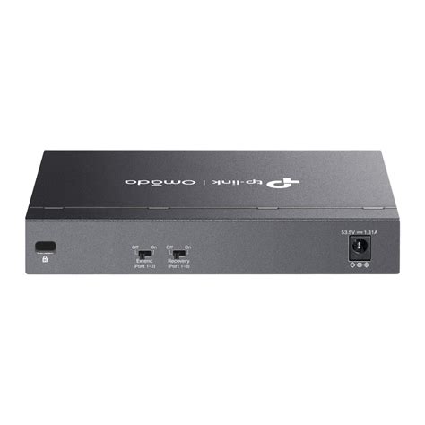 Omada Unmanaged 8 Port Gigabit Desktop Poe Switch With 8 Port Poe Ds