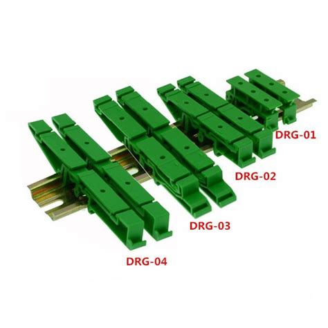 Jual Drg 04 Pcb Din Rail Holder Adapter Mounting Bracket Base Clip Support Kota Batam Di