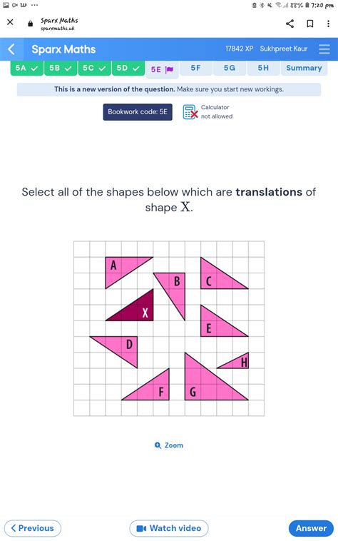 solved t x sparx maths sparxmaths uk ∞ sparx maths 17842 xp