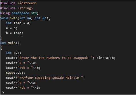 Passing Parameters To A Function In C