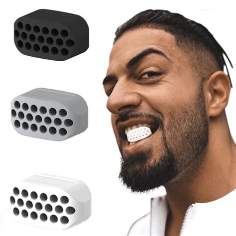 【tech Savvy】 Facial Jaw Exerciser Gym Fitness Ball Jawline Muscle