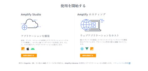 【aws Amplify】react アプリケーションの構築