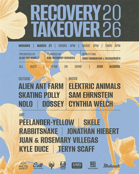 Mar 21 Recovery Takeover 2026 Featuring Alien Ant Farm Skating Polly