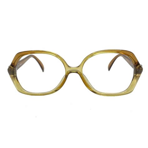 Vintage 1980s Amber Eyeglass Frames Etsy