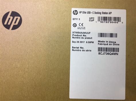 Hp Elite Usb C Docking Station Computers Tech Parts Accessories Cables Adaptors On