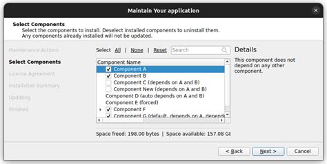 Adding Components Qt Installer Framework Documentation 490