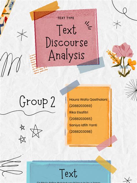 Text Discourse Analysis Pdf
