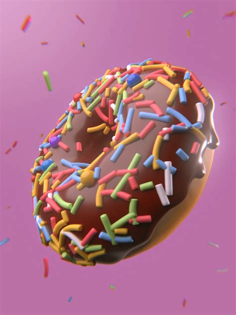 My First Dount Animation Took Me 3 Months Off And On But Almost 1hr Everyday While Working