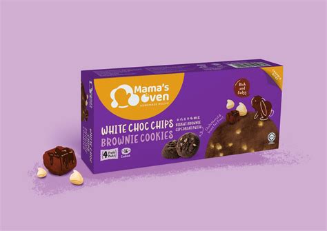 White Choc Chips Brownie Cookies 120g