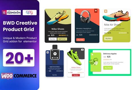 Woocommerce Product Grid Addon For Elementor Wp Plugins Ft