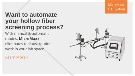 Mark Sitcoske On Linkedin Micromaxx Benchtop Tff Lab Scale Screening