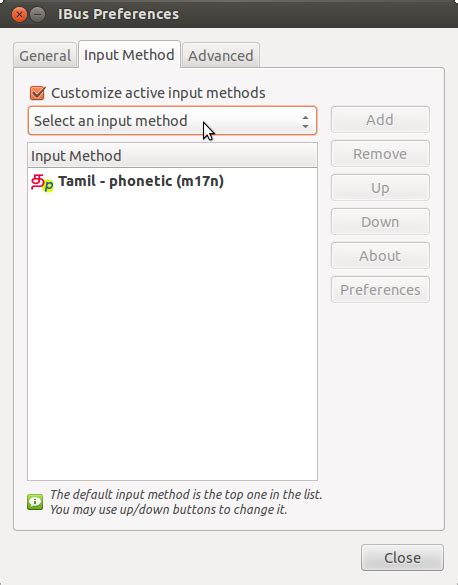 Internationalization How Do I Turn On Phonetic Typing For Tamil Ask Ubuntu