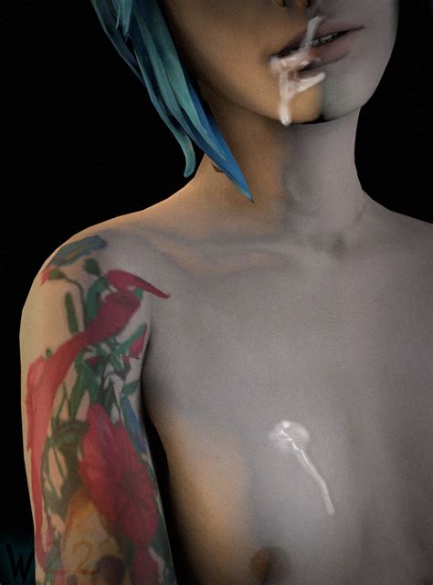 Rule 34 1girls 3d After Sex Blue Hair Chloe Price Cum Cum On Face