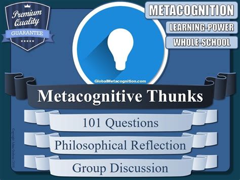This Products Features 101 Metacognitive ‘thunks Mind Expanding