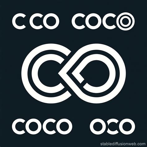 Minimalist Coco Logo Design Stable Diffusion Online
