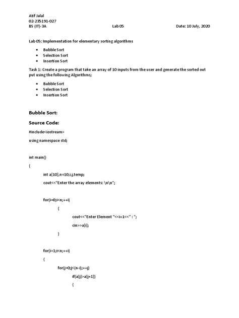 Dsa Lab 05 Pdf Computer Programming Discrete Mathematics