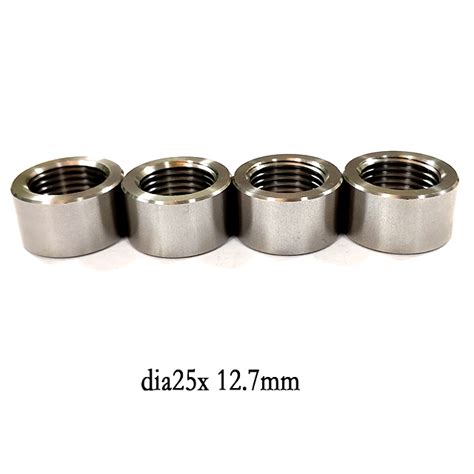 Ss 304 Oxygen Sensor Exhaust Welded Nut M18 1 5 High Quality Ss 304 Oxygen Sensor Exhaust