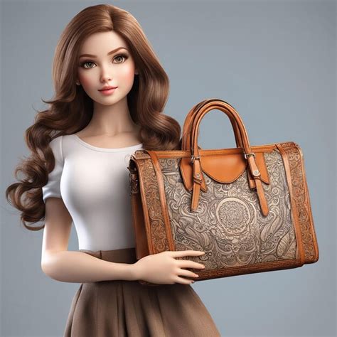 Premium Ai Image Cute Girl Doll Ai Generated