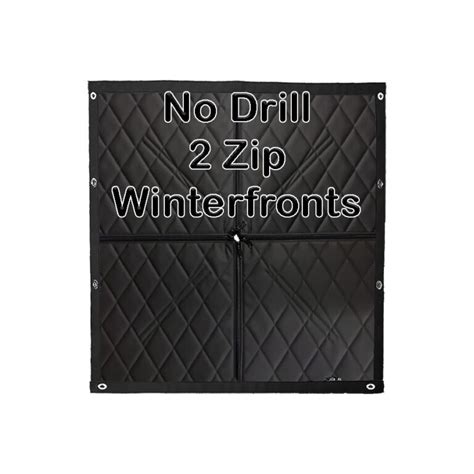Winter Front 2 Zip Quilted No Drill Versions Outlaw Trucking Supply