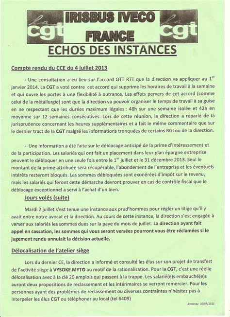 Irisbus Iveco France Ul Cgt Annonay