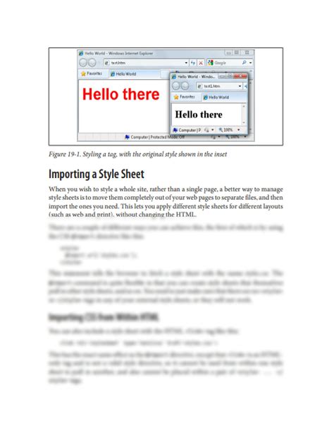 Solution Introduction To Css Importing A Style Sheet Studypool