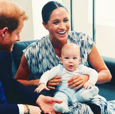 Photos Of Archies First Appearance On Royal Tour Of Africa