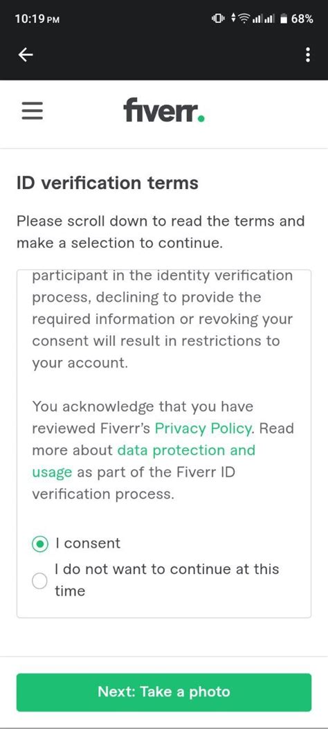 account verify problem starter questions fiverr community