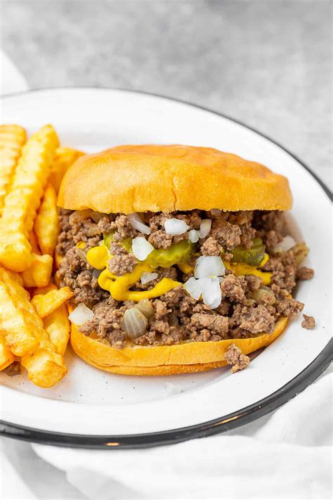 Loose Meat Sandwich Maid Rite Copycat Nutmeg Nanny