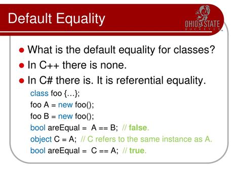 Ppt Programming In C Equality Powerpoint Presentation Free Download Id919243
