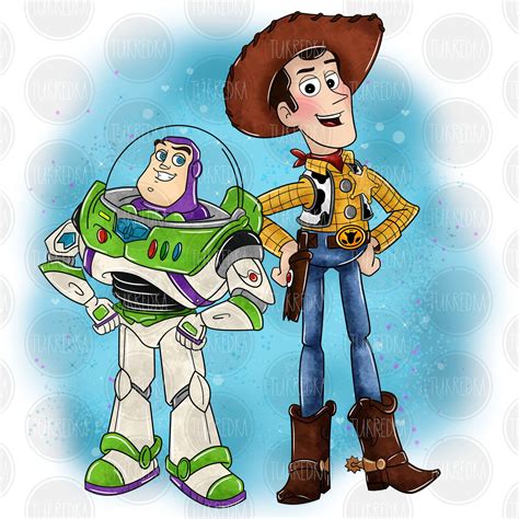 Buzz Lightyear Toy Story Cute Clip Art Png Cartoon Clipart Sublimation